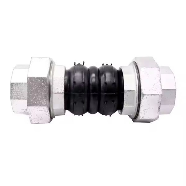 Quality ANSI Standard Compensator Screw Connector Flexible Combined Threaded EPDM Rubber for sale