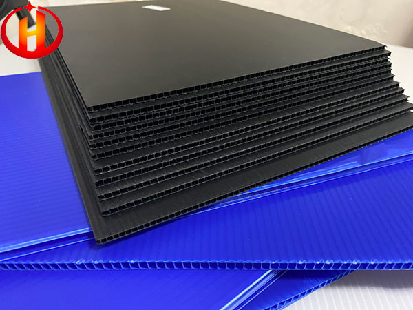Quality Flat ESD Corrugated Plastic Panels 300gsm Water Resistant Reusable for sale