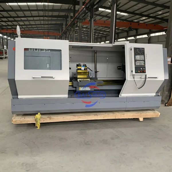 Quality Automatic Flat Bed CNC Lathe Machine Metal Cnc Turning Machine for sale