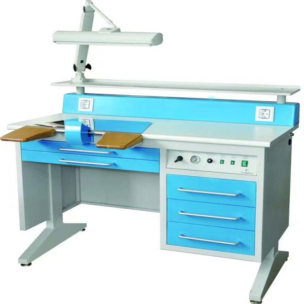 Quality Dental Lab Furniture Ergonomic Dental Desk for Comfortable Laboratory Work for sale