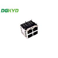 Quality 1 Gigabit 2x2 RJ45 Network Connector With PA66 Plastic Housing for sale