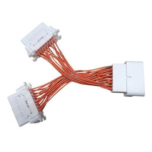 Quality Vehicle Cable For Integrated Circuit OBD2 16 Cores Electric for sale