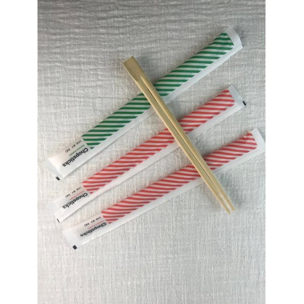 Quality 40-Week Storage Life Disposable Chopsticks Sleeve for Fast Food and Takeaway for sale