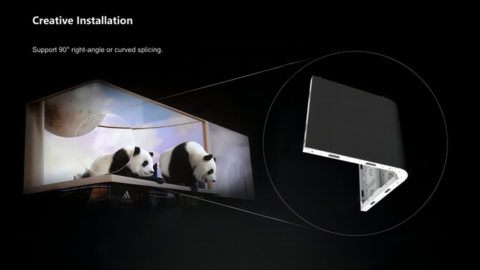 IP66 P8 Waterproof Outdoor Advertising LED Display 3D Naked Eye Video Wall 6