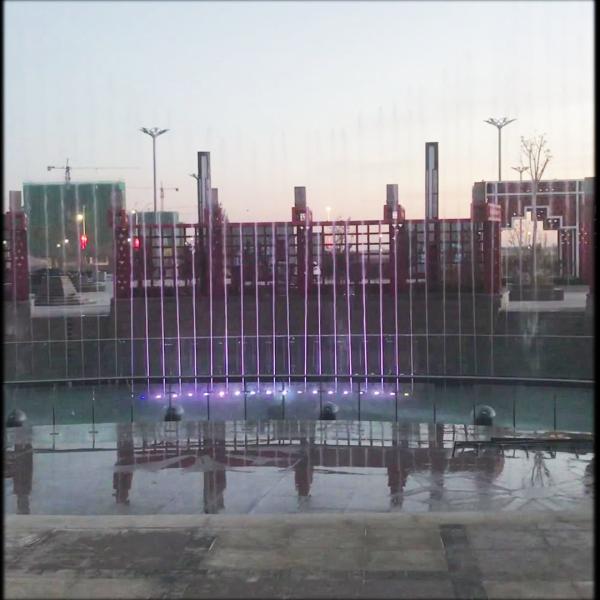 Quality Small Programmable Fountain Music Dancing Round Water Fountain for sale