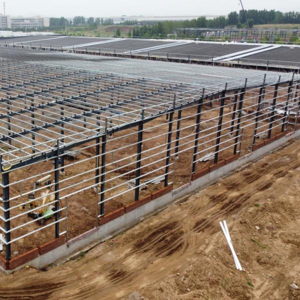 Quality PEB Steel Building Structure Q235B Q355B for Warehouse Workshop for sale