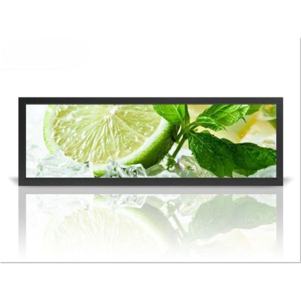 Quality 37inch Stretched Bar Lcd Display For Customer Requirements 60000hrs Life Cycle for sale