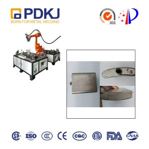 Quality Robotic Laser Welding Workstation With Automatic Fiber Laser Welding Machine for sale