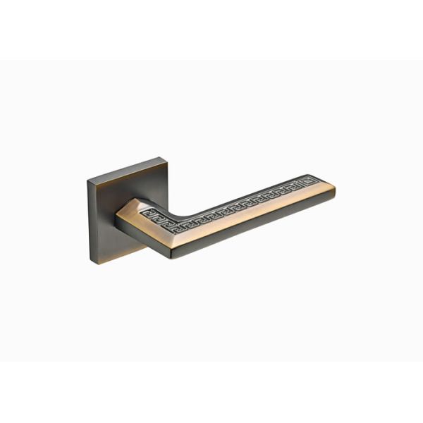 Quality Chinoiserie Classic Door Handles Multi Colors Wood Door Lock Set For Bathroom for sale