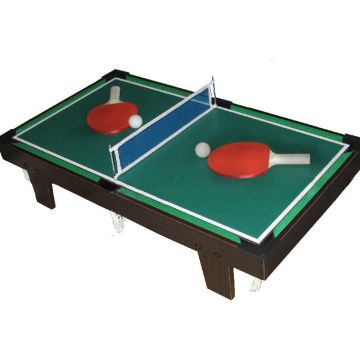 Quality Multi Function Table Tennis Game Table Flannel Brown Color For Children for sale
