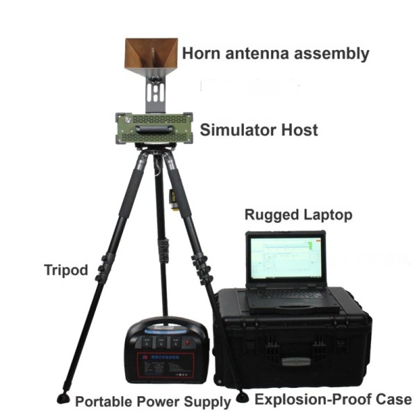 Quality Advanced Radar Signal Simulator 16 Simultaneous Signals Phase Coding Military for sale