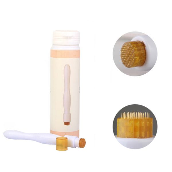 Quality White Handle Professional 40 Needle Titanium Derma Stamp Micro Needling Therapy for sale