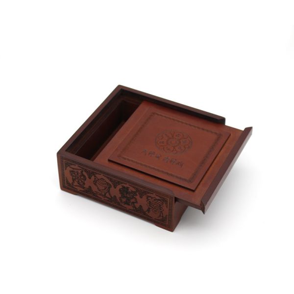 Quality Wooden Box with Slide Top for sale