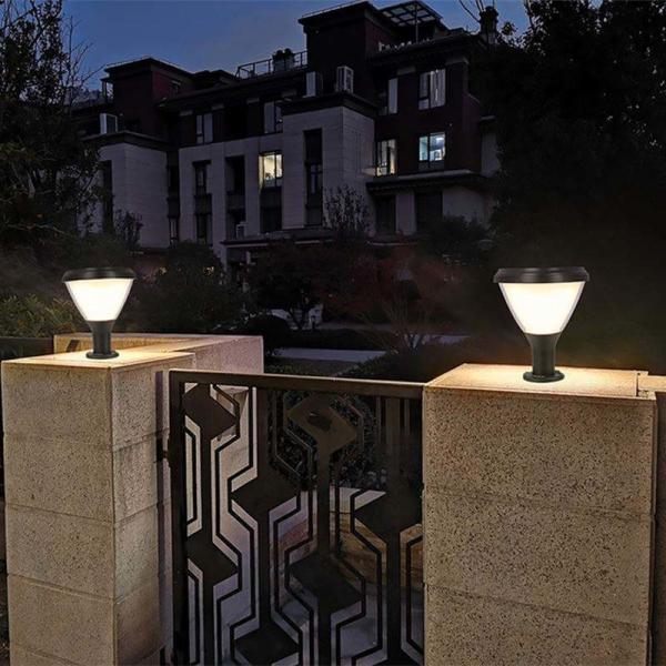 Quality Modern Led Fence Deck Light Lantern Column Lamp for Patio Garden Decoration for sale