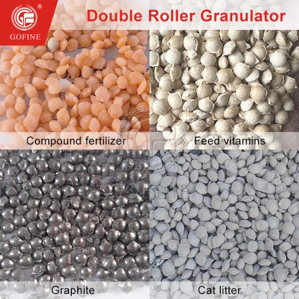 Quality Organic Compound Fertilizer Granulator Double Roller Convenient Maintenance for sale