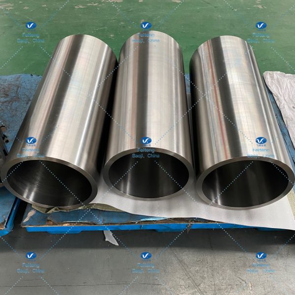 Quality Gr5 ASTM B348 Cylinder Titanium Seamless Tubes 350OD*310ID*780L for sale