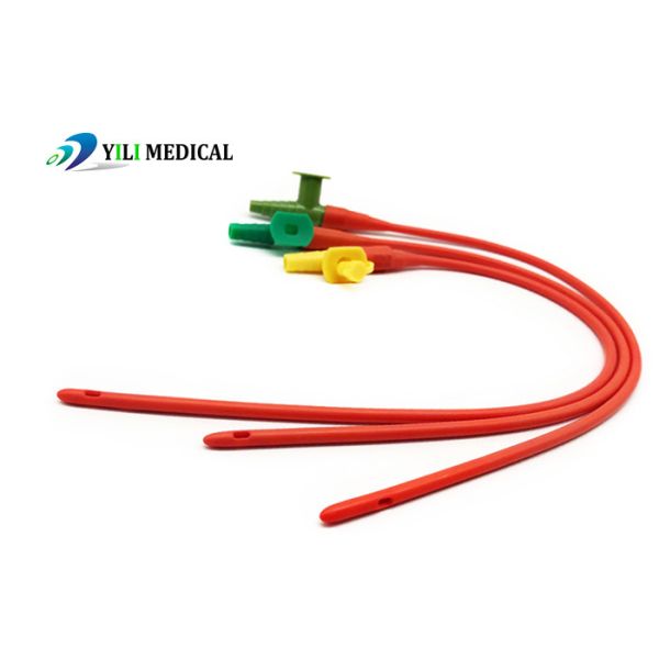 Quality Harmless PVC Red Robin Suction Catheter Stable With Control Valve for sale