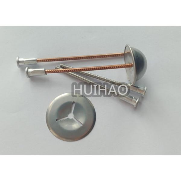 Quality 3mm Capacitor Discharge Bi Metallic Insulation Pin With Shaft for sale