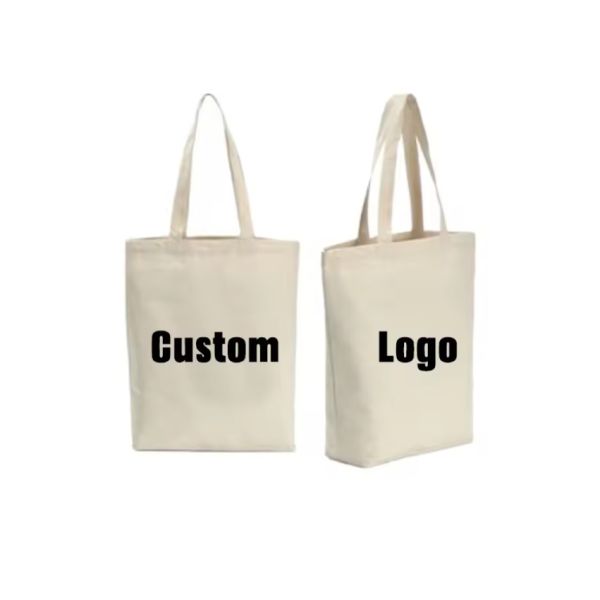 Quality Heavy Duty Shopping Canvas Grocery Bags Monogram Tote Reusable Washable for sale