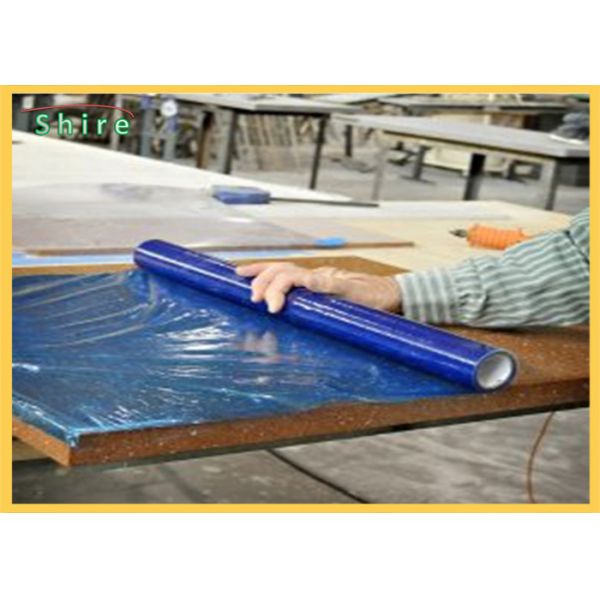 Quality Reverse Wound Temporary Surface Protective Film Door / Floor / Carpet Surface for sale