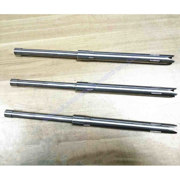Quality 1.2344 Material Core Pins with 46-50HRC Hardness and +/-0.05mm Tolerance for Plastic Injection Mold Components for sale