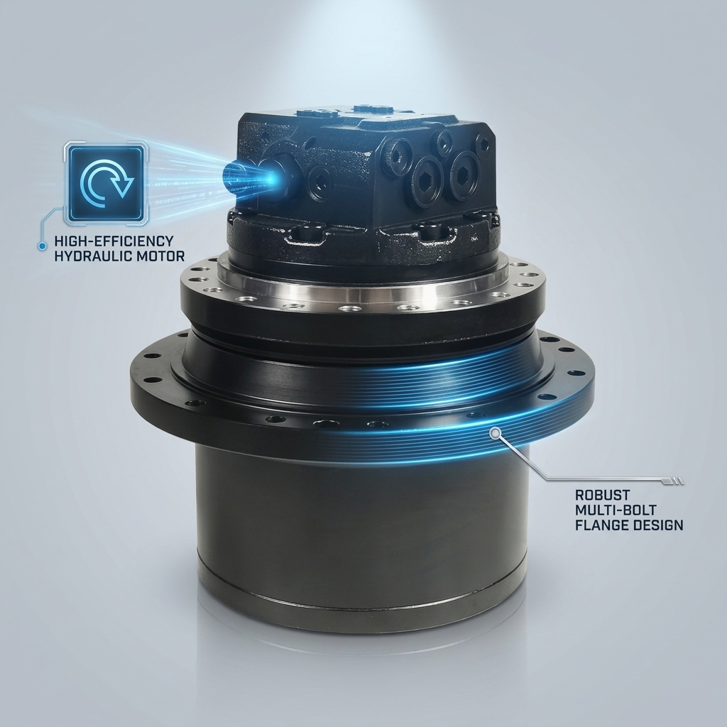 Quality PC400-6 PC450-6 Final Drive Travel Gearbox Motor 208-27-00150 208-27-00151 for for sale