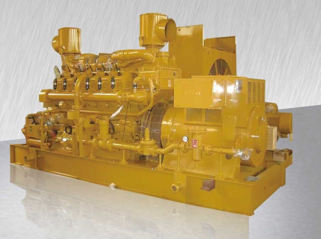 Jichai 500kw Gas Generator G12V190zldt 1512t Model