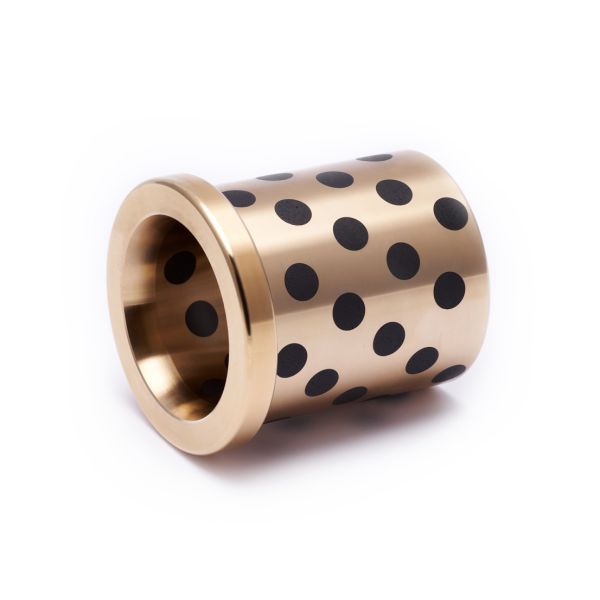 Quality Graphite Impregnation Oil-Less Copper Flange Bush for sale