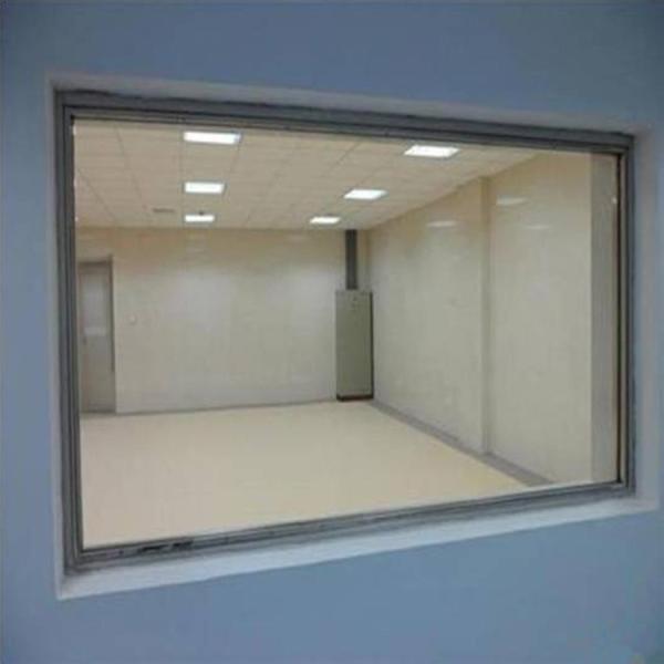 Quality Visible Glass Rf Shielded Windows 1200*900 Mm With Copper Black Mesh for sale