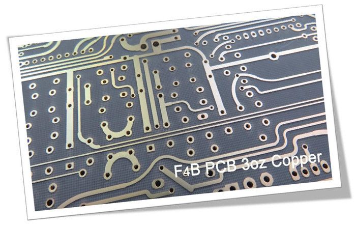 Quality F4BM265 High Frequency PCB DK 2.65 PTFE RF Circuit Board with 3oz Copper Coating for sale