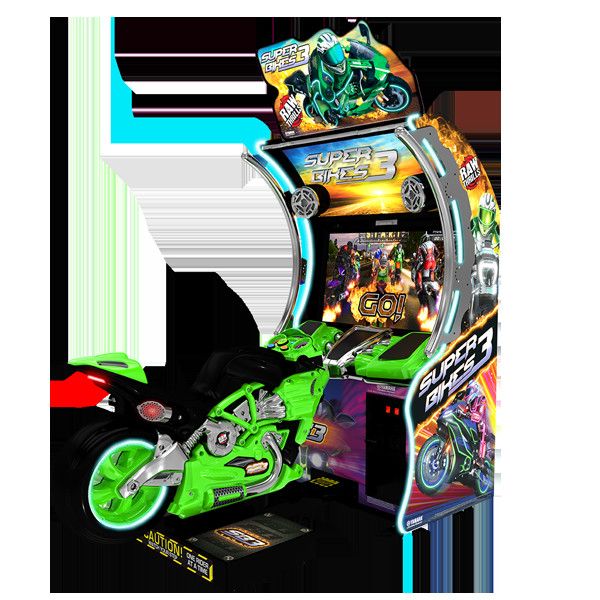 Quality Unis super bike 3 coin operated game machine motor racing game video game for sale