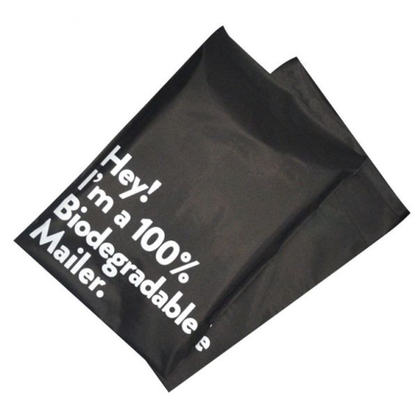 Quality Matte Black Pink 100% Biodegradable Mailer Bags Cartoon Children Gift Envelope for sale