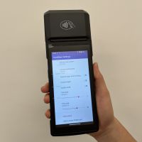 Quality QR Code Compact Handheld Android POS Terminal With 35 Hours Battery for sale