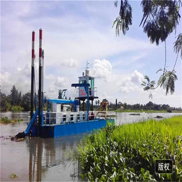 Quality KEDA sand dredger jet suction 14m Digging Depth 800Kw sand pump dredger for sale