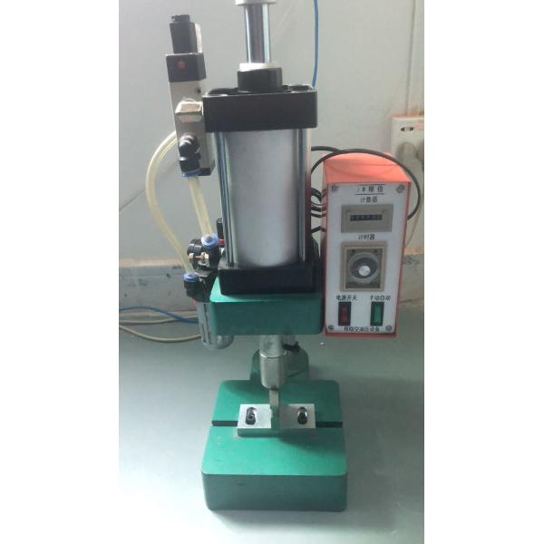 Quality Fiber Optic Patch Cable Crimping Machine Vertical Pneumatic Crimper for sale