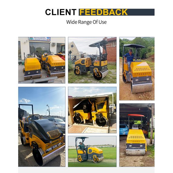 Quality High Quality 1 to 10 Ton Vibratory Roller Compactor Single and Double Drum for sale