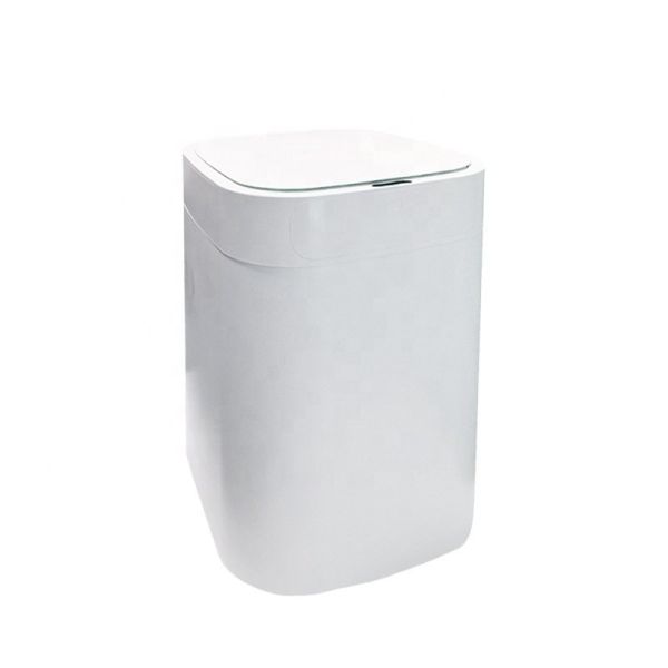Quality 17.5L Self Bagging Trash Can Household Smart Human Trash Can Customized for sale