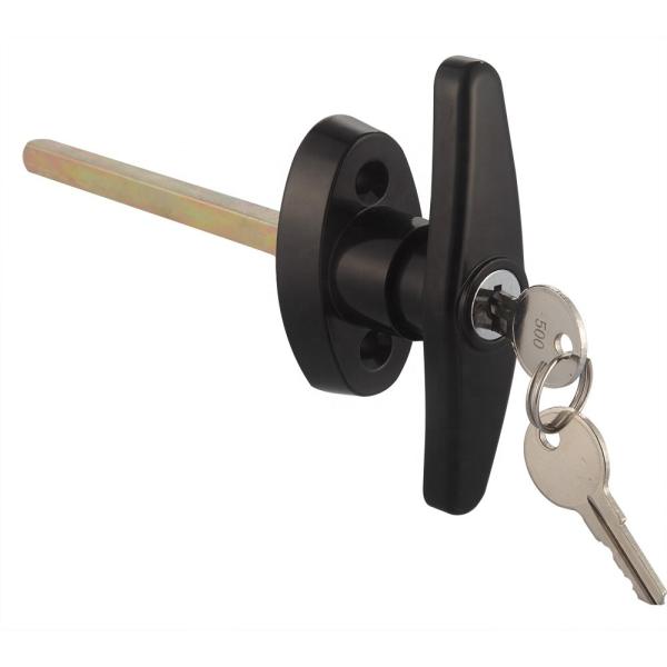 Quality Meigu MS333-B Garage Door T Locking Handle Cabinet Door T Handle Lock Gate Lock for sale