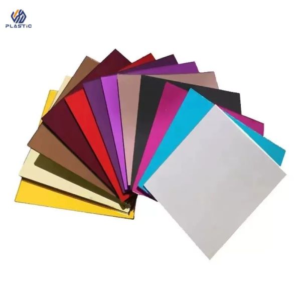Quality 4ft X 8ft Mirrored Colored Acrylic Sheet 1220mm Width Long Lasting OEM for sale