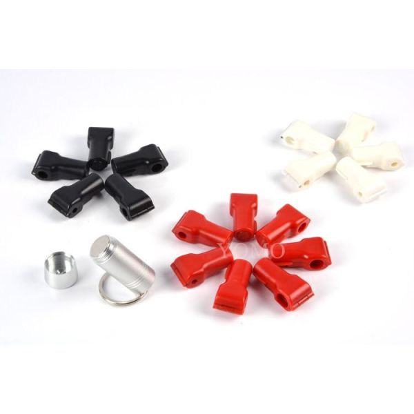 Quality EAS System Retail Shop Display Security Peg Hook Red Stop Lock​ for sale