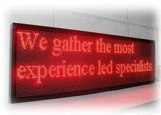 Quality Business Outdoor Programmable Led Signs Waterproof IP65 Red Green Color for sale
