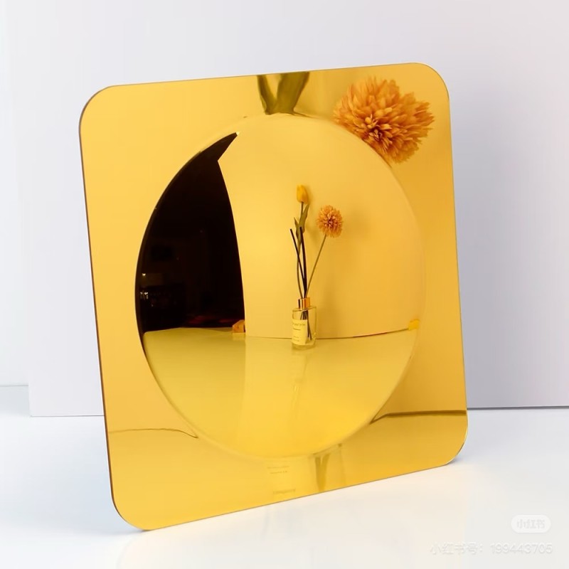 Quality PMMA Acrylic Convex Wall Mirror Safety Bubble Mirror Anti-Theft Ecofriendly Backing Durable for Kids Sensory Development for sale