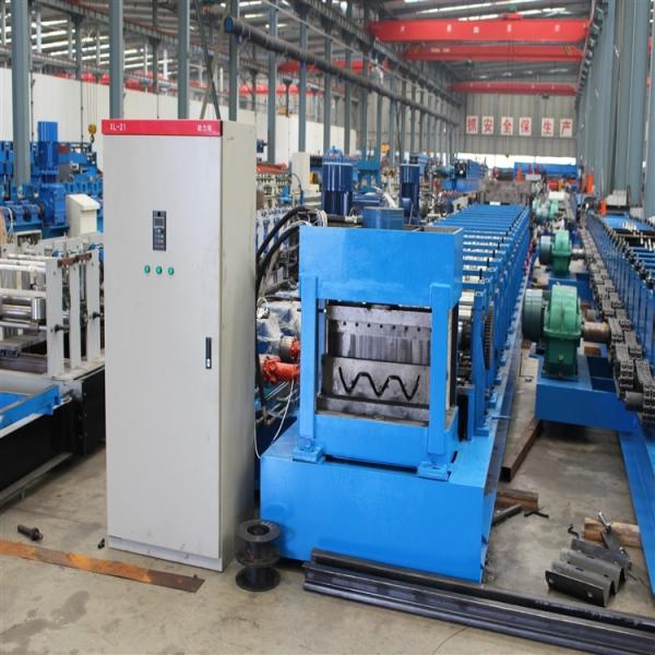 Quality 350Mpa Yield Strength Highway Guardrail Making Machine Chain Drive for sale