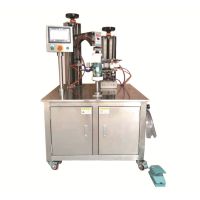 Quality Semi Automatic Stainless 20 Boxes Per Min Tape Can Sealing Machine for sale