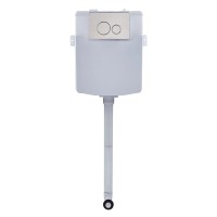 Quality ISO9000 Bottom Inlet 9 Litre Concealed Cistern Flush Tank High Durability for sale
