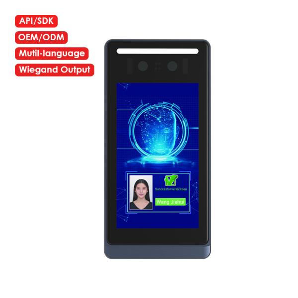 Quality AI OEM Smart Biometric Face Recognition Terminal For School / Hotel / Hospital for sale