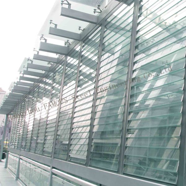 Quality T5 T6 Aluminum Exterior Storm Windows , 6063 Aluminium Louver Window for sale