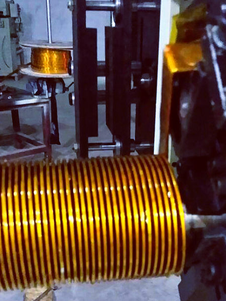 High Current EQ Type Magnetic Shielded Flat Wire Edge Winding Power Inductor supplier