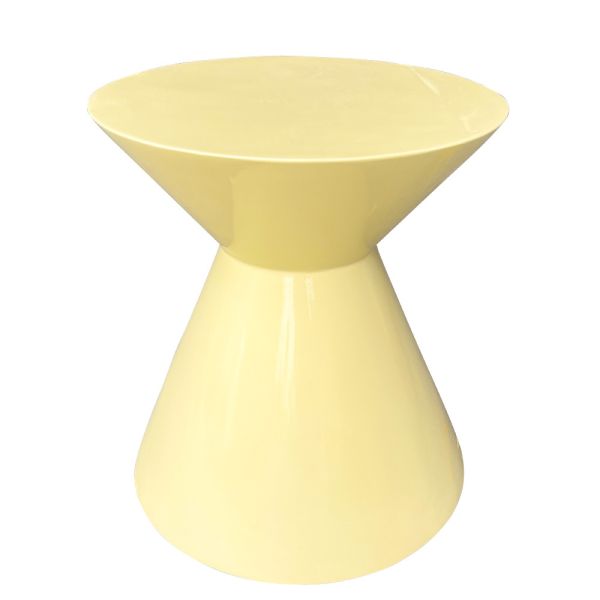 Quality FRP Circle Chic Hour Glass Coffee Table For Lounge Or Office for sale