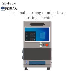 Quality Label Laser Marking Machine Marking Number Tag Number, White Bar, Number Strip, for sale